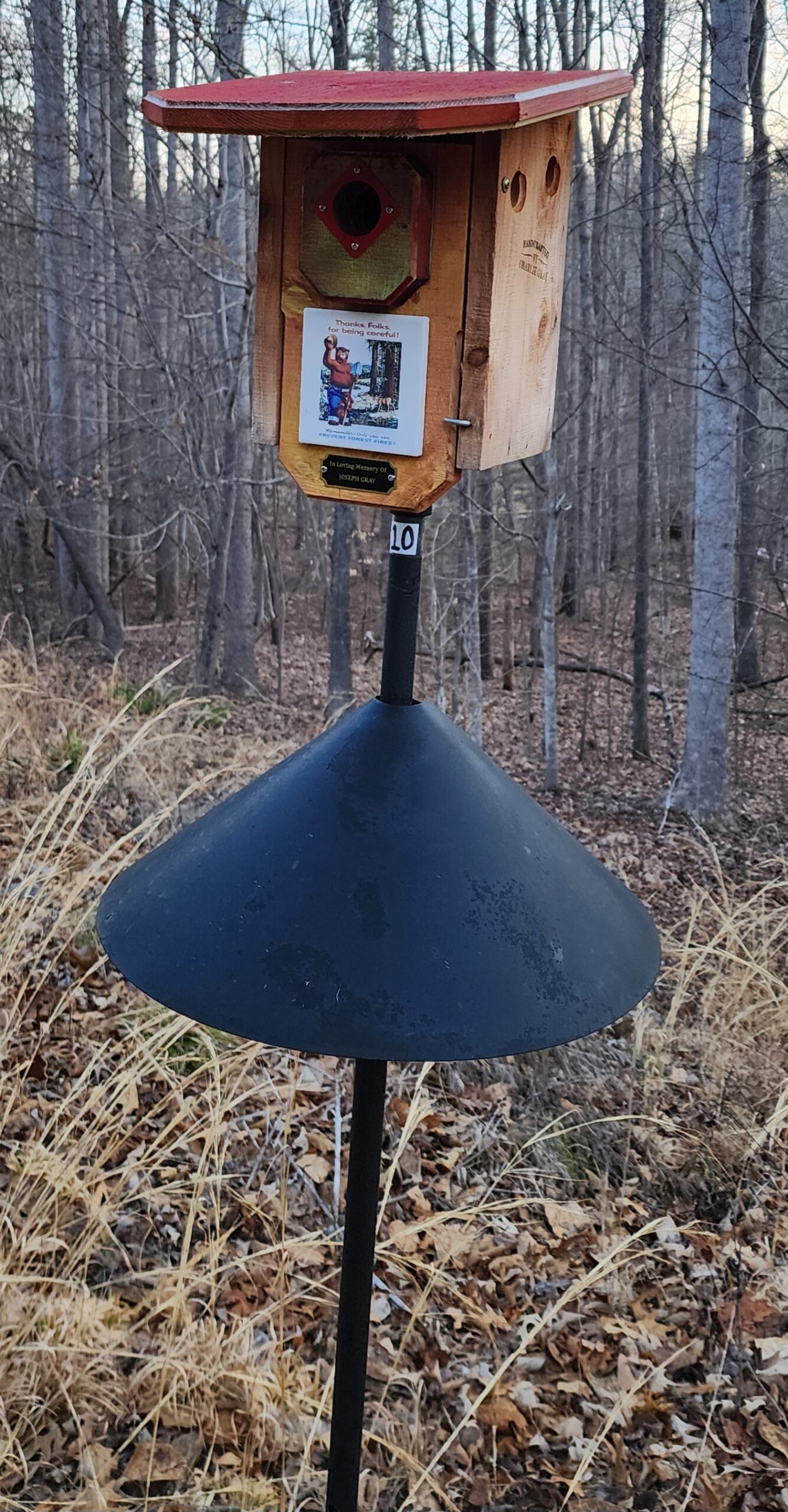 Conical Baffle - Standard - Sialis.org: Info on Bluebirds & Other Small ...