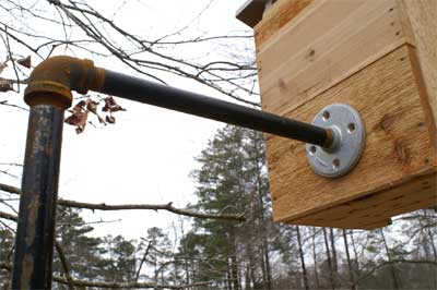 Fence Mounted Nestbox Design - Sialis.org: Info on Bluebirds & Other ...
