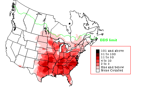 Eastern Bluebird Range - Sialis.org - Bluebird Information and Resources